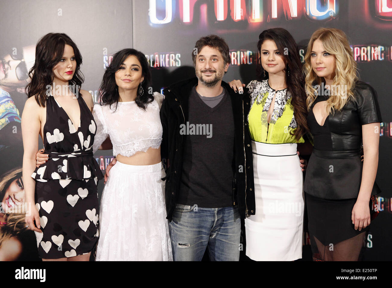 Selena gomez spring breakers photocall hi-res stock photography and ...