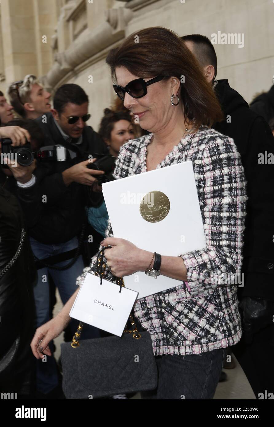 Paris Fashion Week - Autumn/Winter 2013 - Chanel - Outside Featuring ...