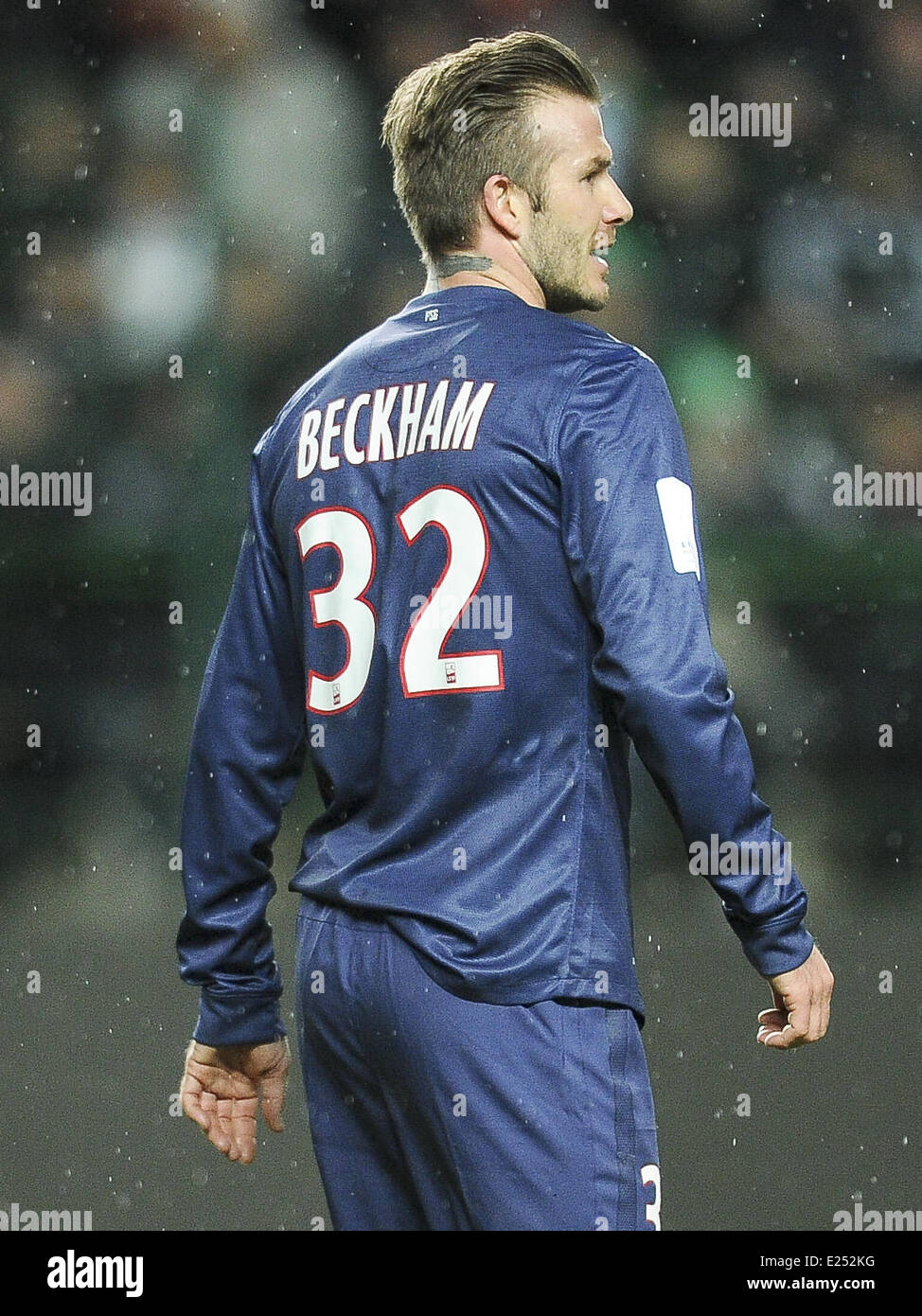 Paris Saint-Germain (PSG) vs. Saint-Etienne at Stade Geoffroy-Guichard ...