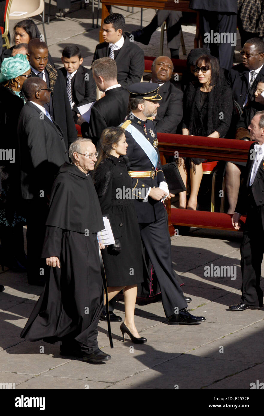 The inauguration of Pope Francis in St Peter's Square Featuring: Guests ...