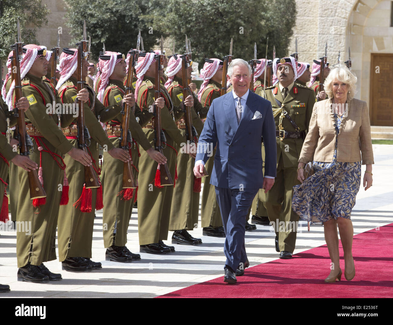 Britain's Prince Charles, HRH The Prince of Wales and Camilla, HRH the ...