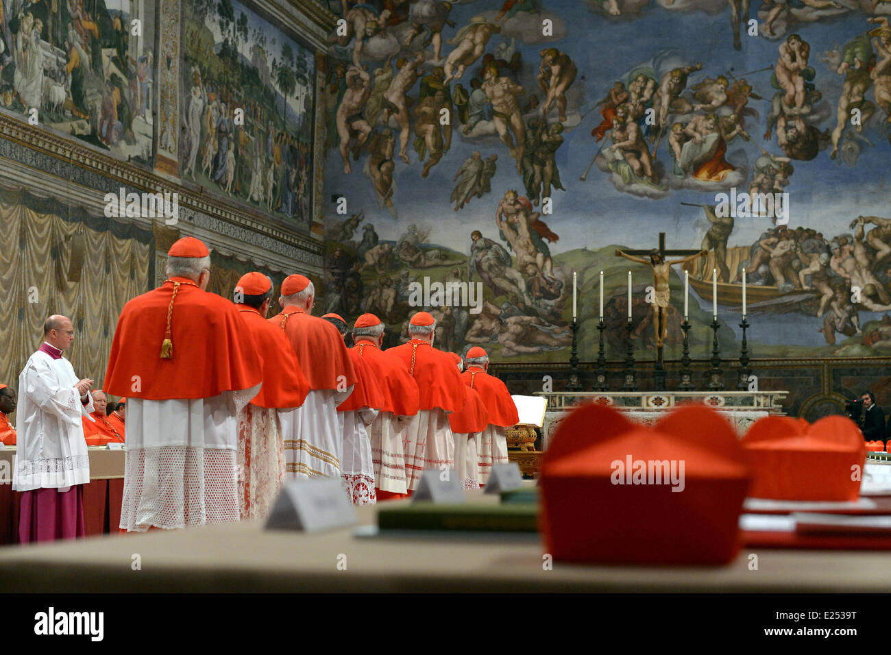 Day one of the Conclave begins on 12 March, 2013, in Vatican City ... Day one of the Conclave begins on 12 March, 2013, in Vatican City ...