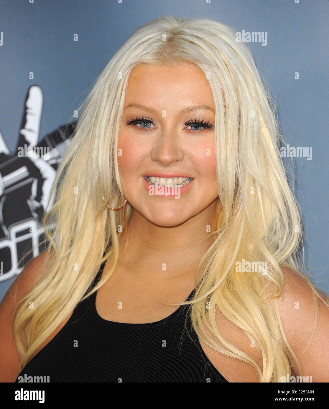 NBC's "The Voice" Season 4 - Arrivals Featuring: CHRISTINA AGUILERA ...