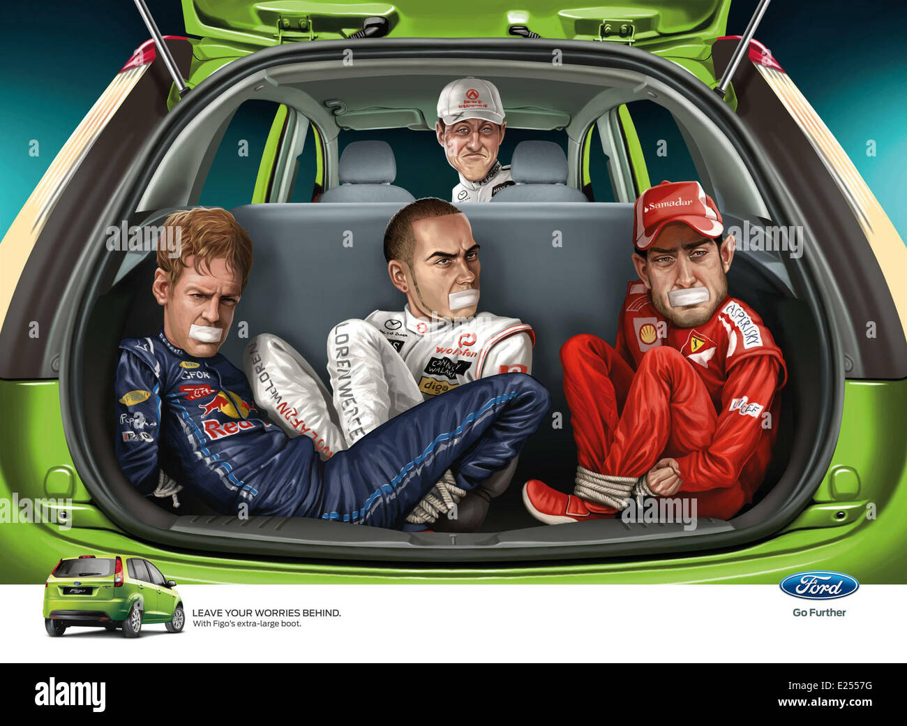 A series of controversial advertisements made for Ford have shaken up ...