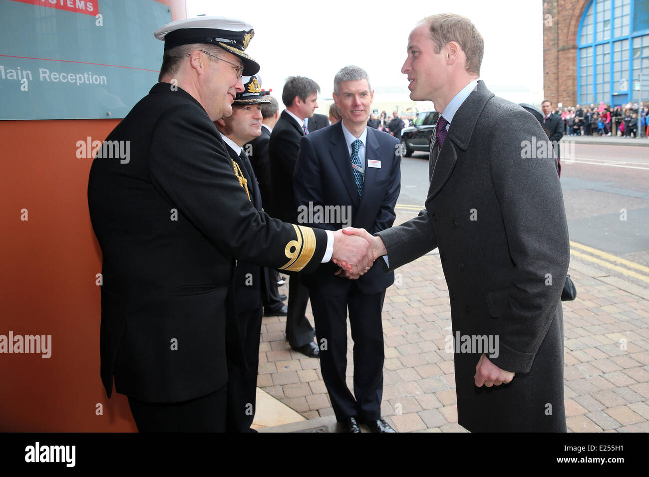 The Duke and Duchess of Cambridge visit the Astute-class Submarine ...