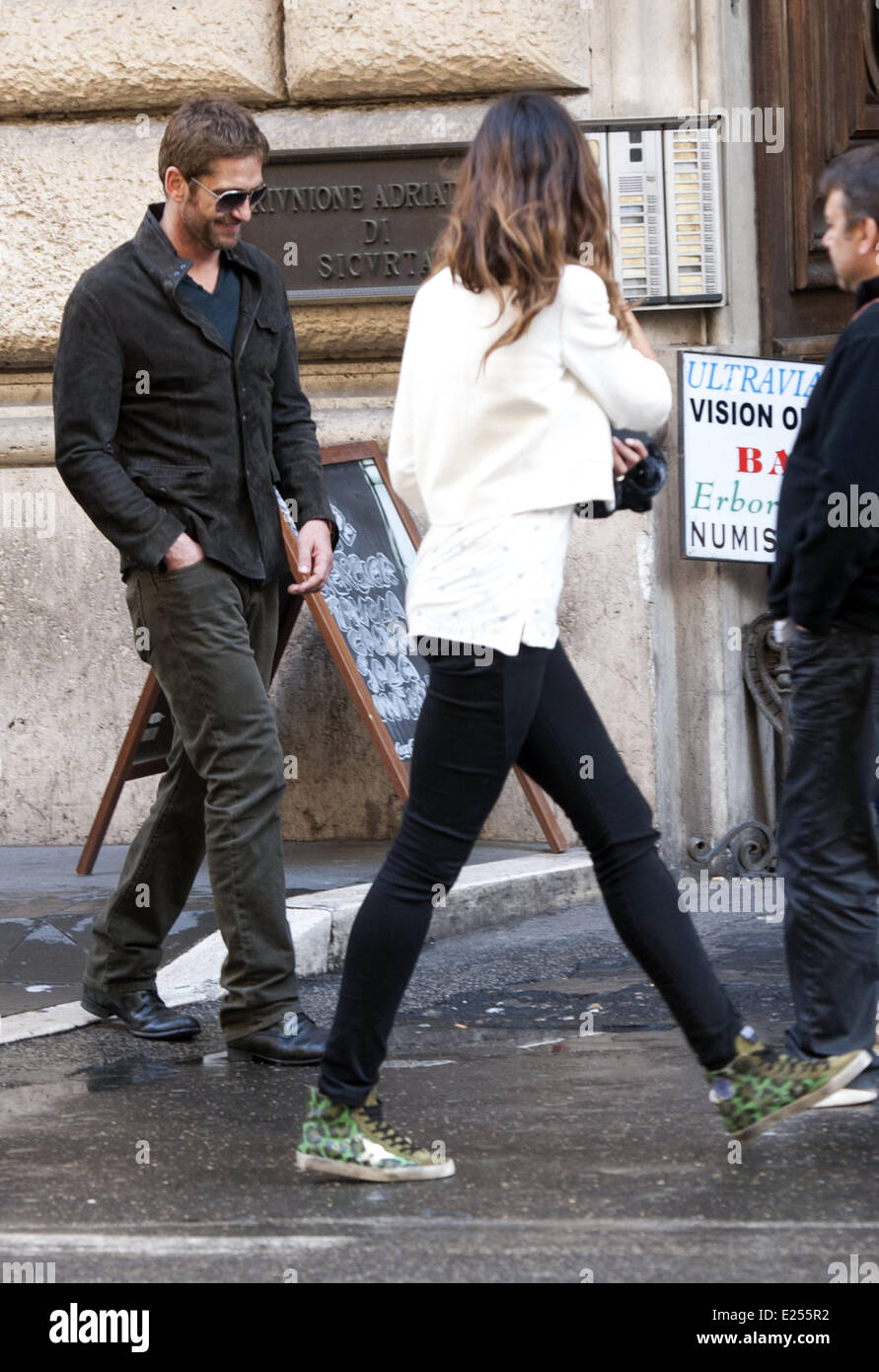 Gerard Butler Girlfriend Madalina Ghenea