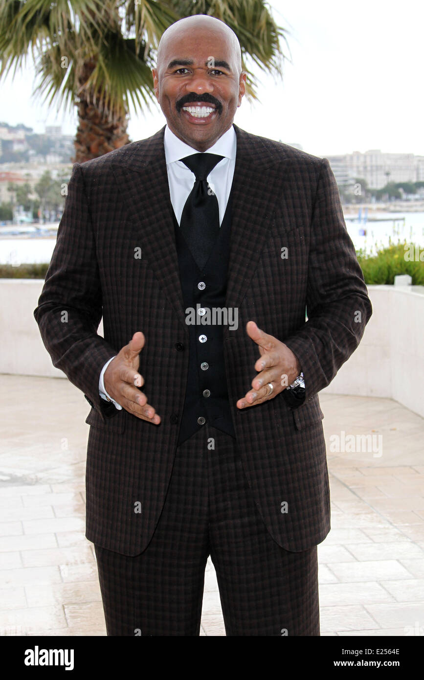 MIPTV 2013 - 'Steve Harvey Show' photocall in Cannes Featuring: Steve ...