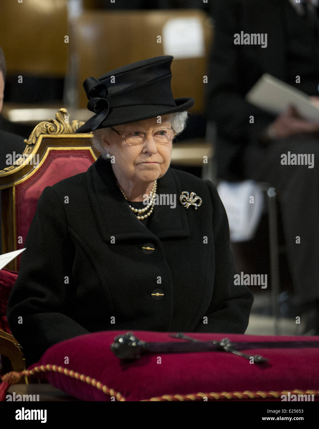 The funeral of Baroness Thatcher at St Pauls Cathedral Born Margaret ...