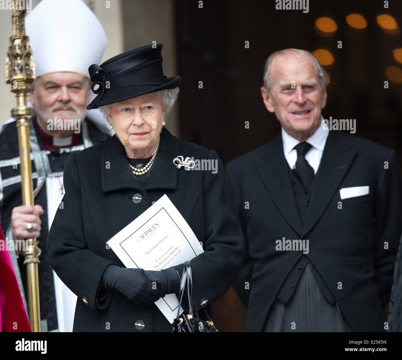 The funeral of Baroness Thatcher at St Pauls Cathedral Born Margaret ...