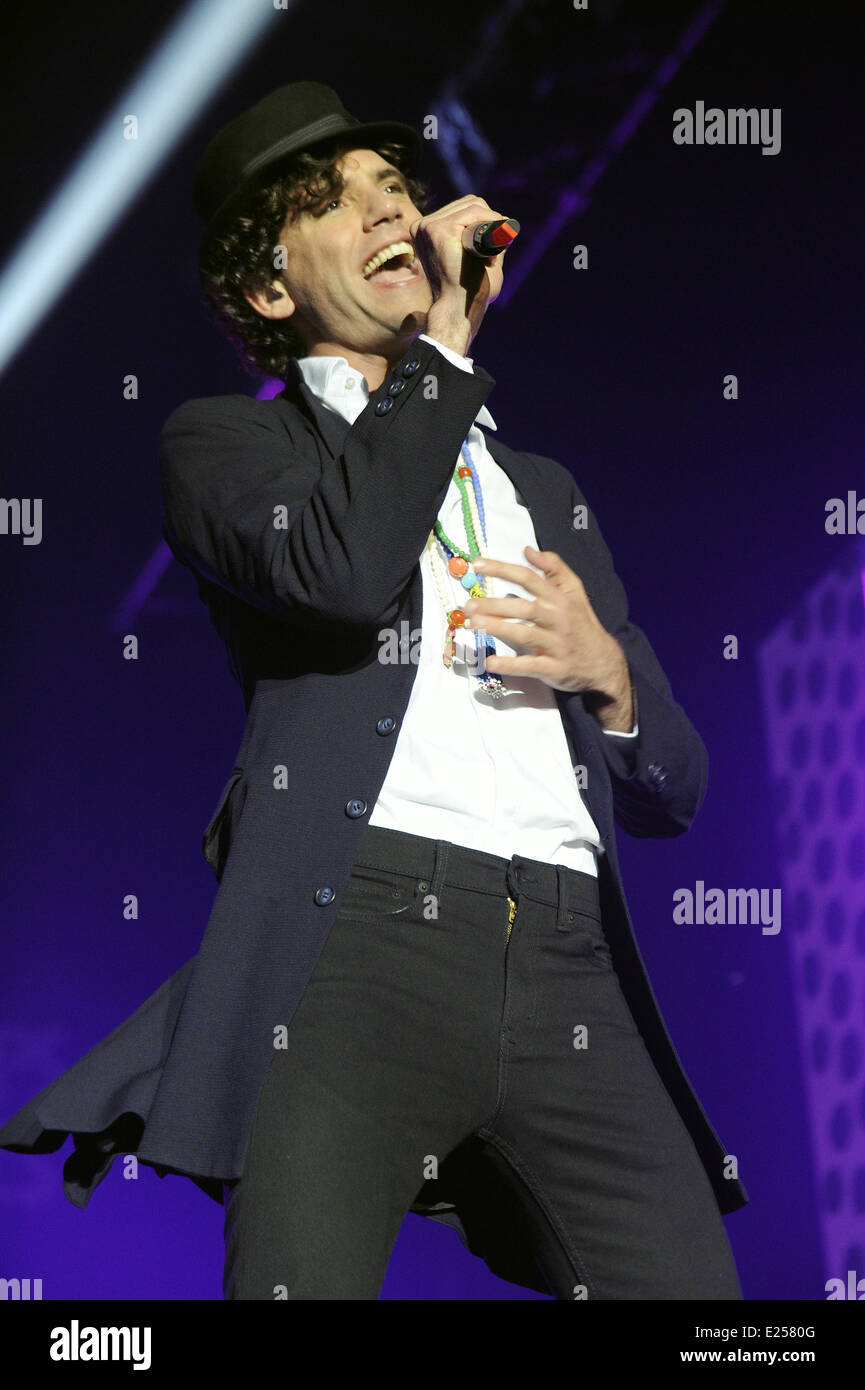 Mika performing Live in concert Featuring: Mika Where: Montpellier ...