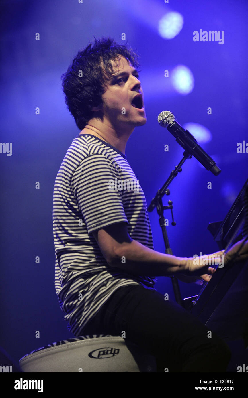 Jamie Cullum performing at Le Printemps de Bourges Featuring: Jamie ...