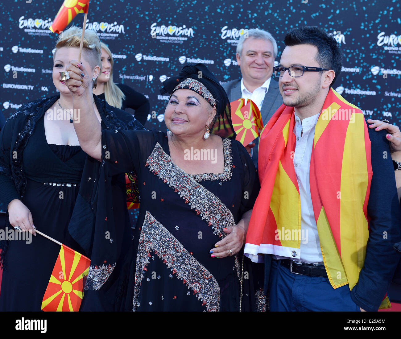 Contestants arrive for the Opening Ceremony of the Eurovision Song ...