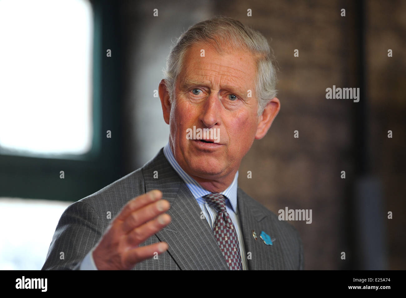 The Prince of Wales and Harry Wardill, projects advisor for The Prince ...