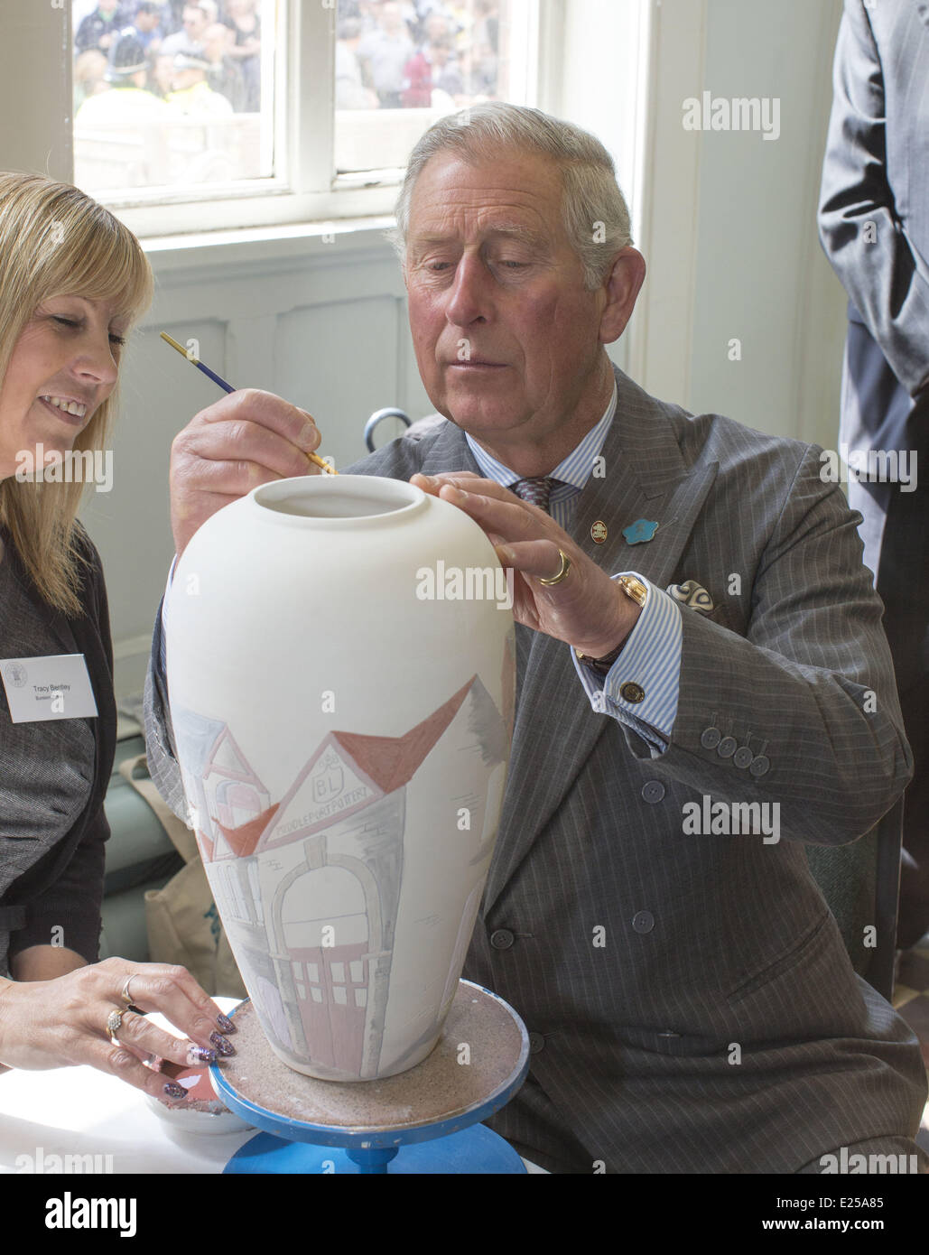 Hrh charles painting hi-res stock photography and images - Alamy