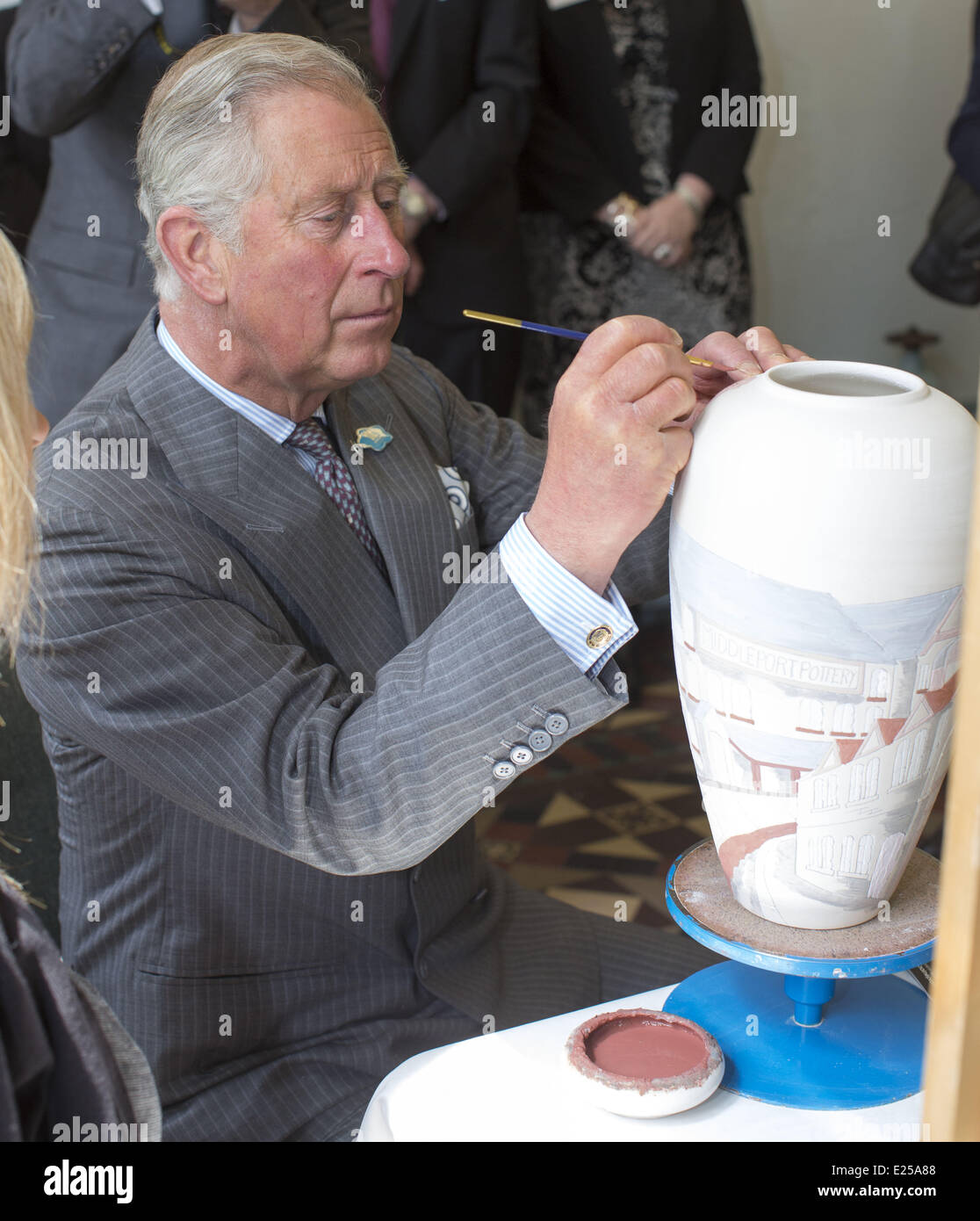 Hrh charles painting hi-res stock photography and images - Alamy