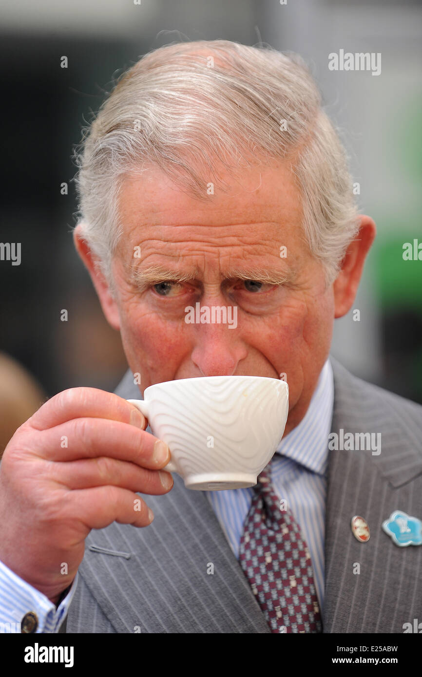 The Prince of Wales and Harry Wardill, projects advisor for The Prince ...