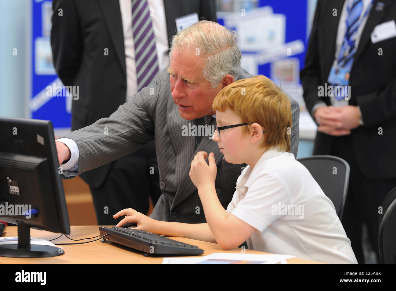 The prince of wales and harry wardill hi-res stock photography and ...