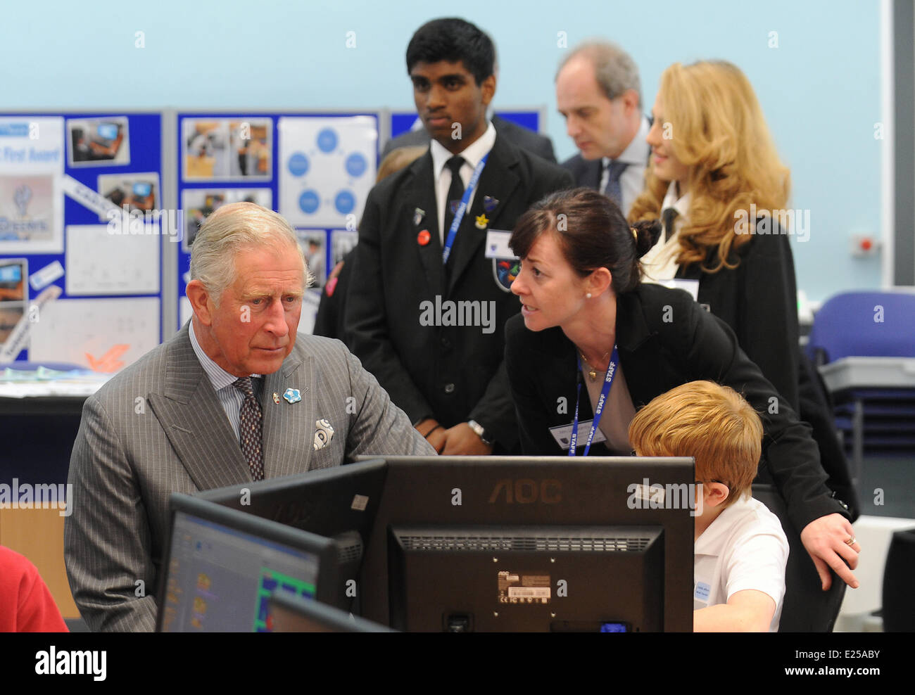 The prince of wales and harry wardill hi-res stock photography and ...