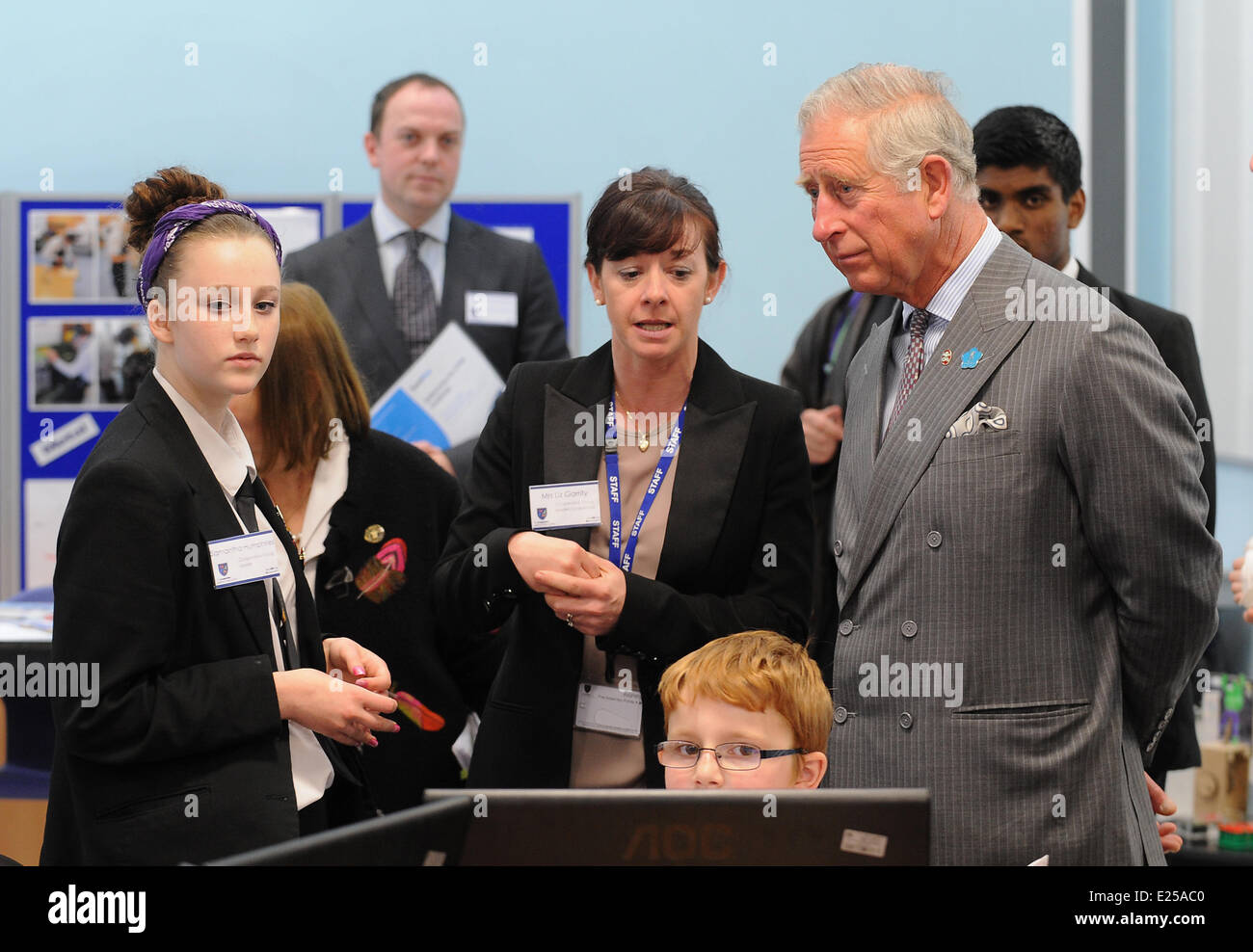 The prince of wales and harry wardill hi-res stock photography and ...