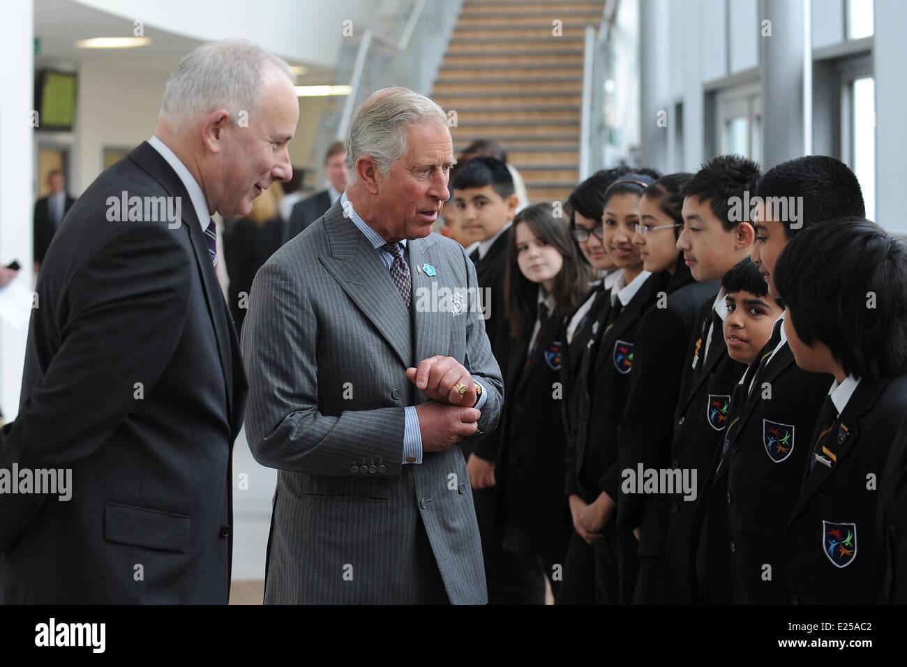 The prince of wales and harry wardill hi-res stock photography and ...