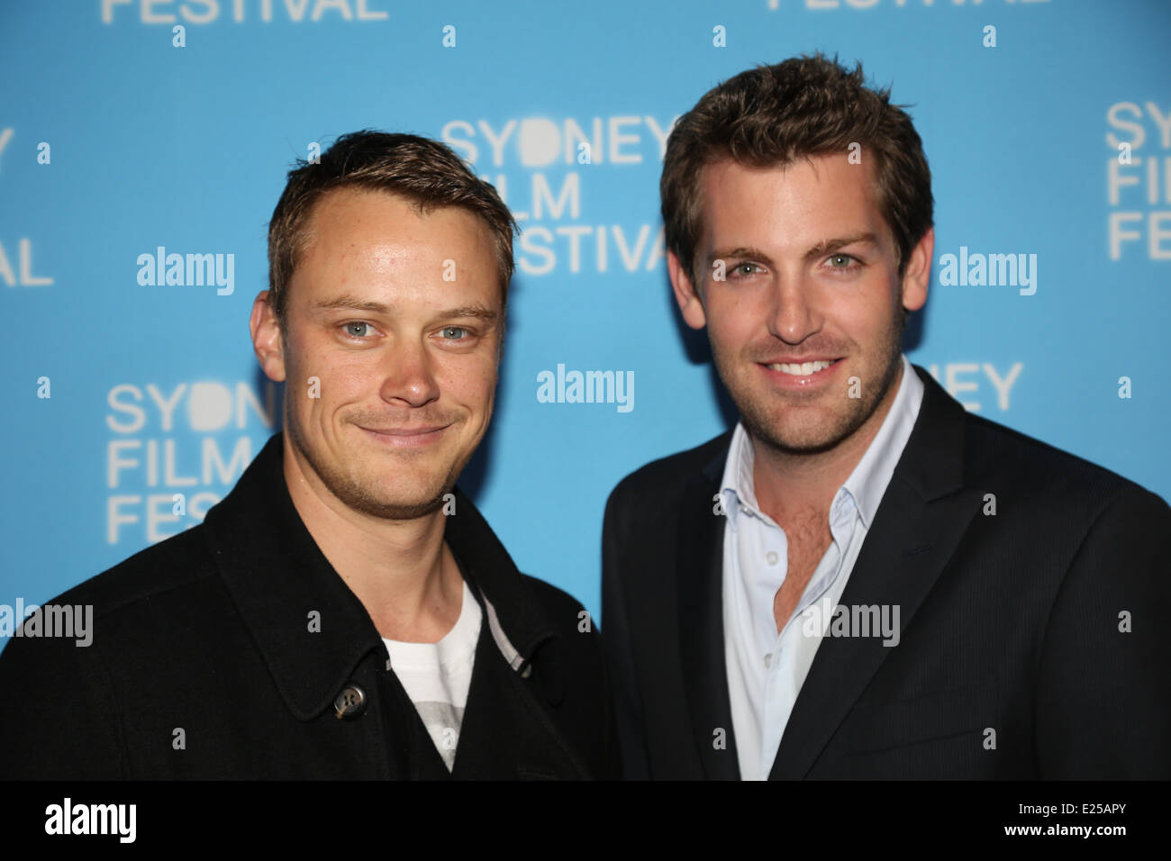 Sydney, Australia. 15th June, 2014. Wonderland actors Michael Dorman ...