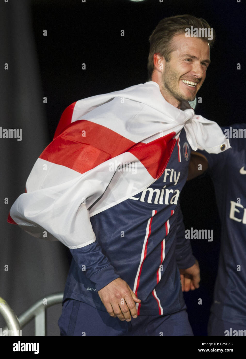 David beckham psg last game hi-res stock photography and images - Alamy