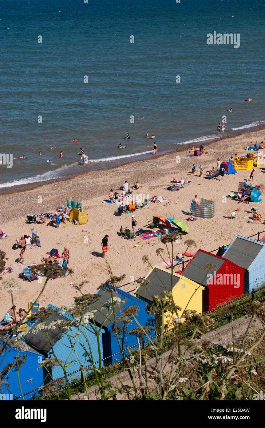 The wonderful sandy beach at the East Norfolk coastal holiday village ...