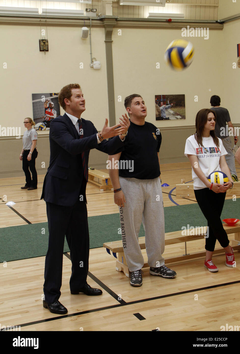 Britain's Prince William, HRH The Duke of Cambridge and Prince Harry ...
