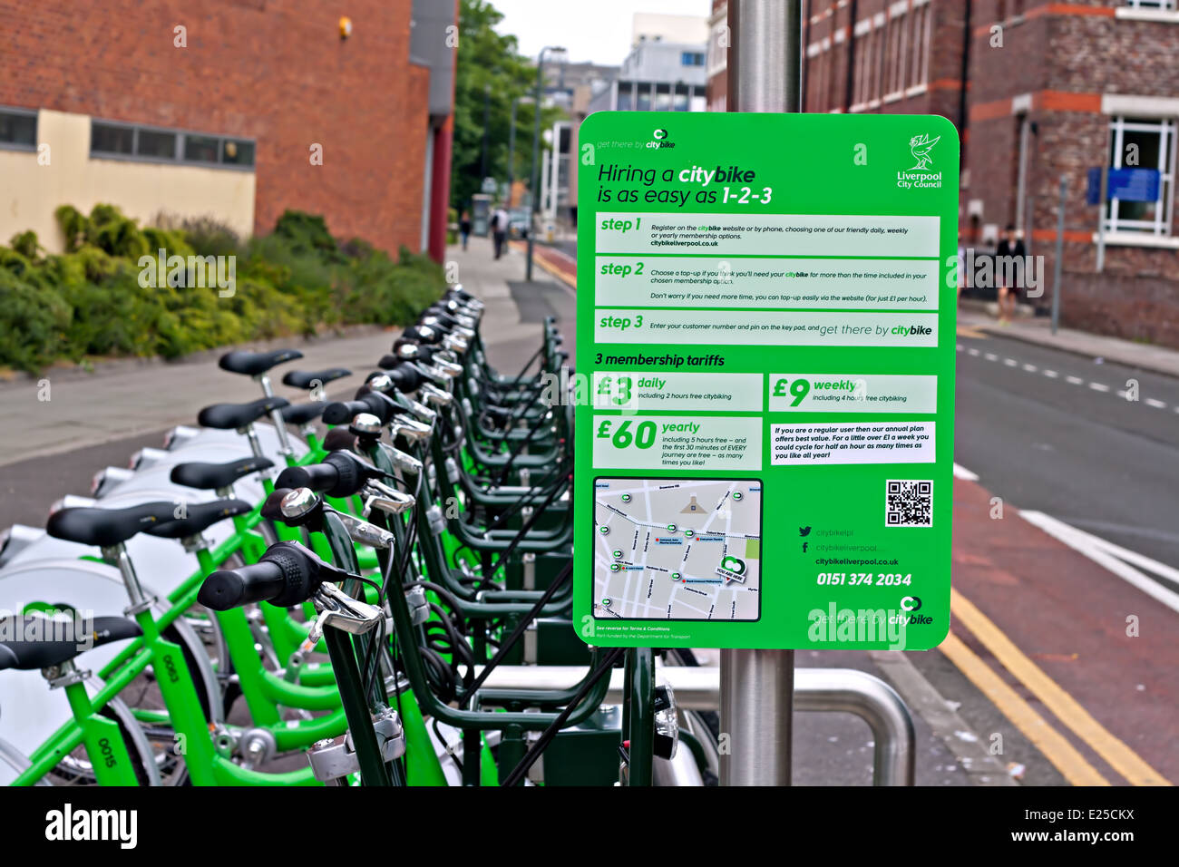 City bike rental schemes hi-res stock photography and images - Alamy