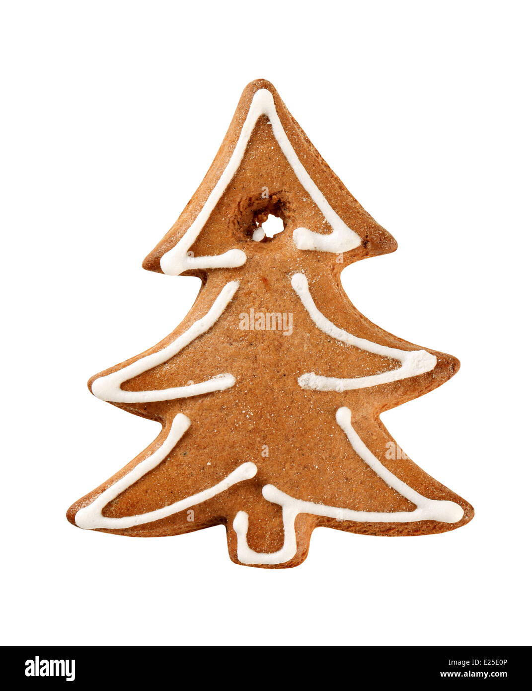 Christmas gingerbread icing in Cut Out Stock Images & Pictures - Alamy