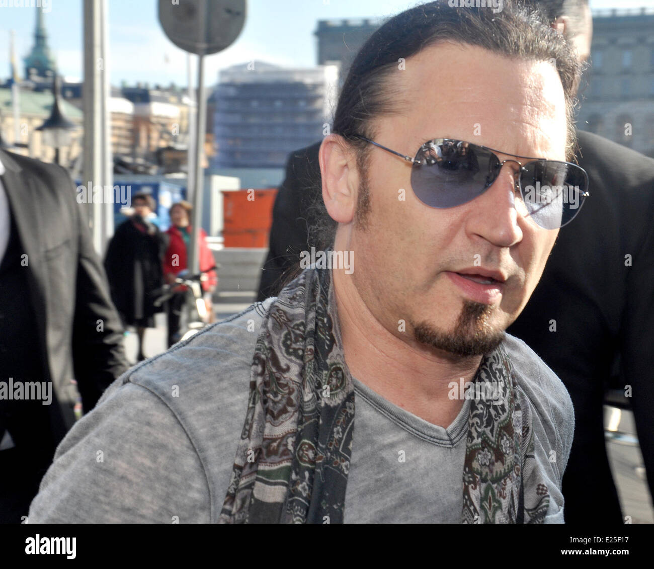Eric Singer 2013 137 Sweden Rock Festival 2013 Day 2 Stock Photos,