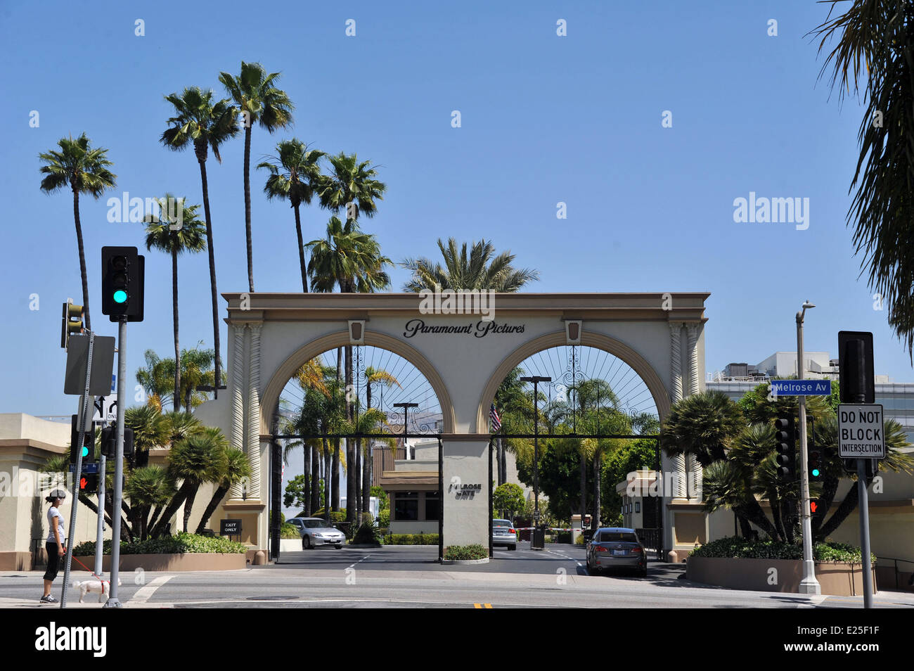 Exterior views of The Studios at Paramount in Burbank Where: Los Angeles, California, United ...