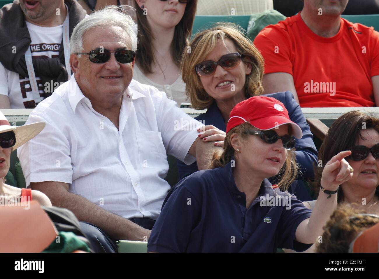 Former IMF chief Dominique Strauss-Kahn and his partner, Media ...