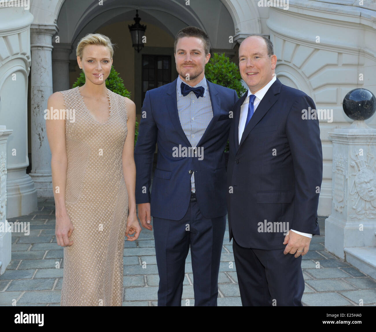 Cocktail party at the Royal Palace of Monaco on the last day of the ...