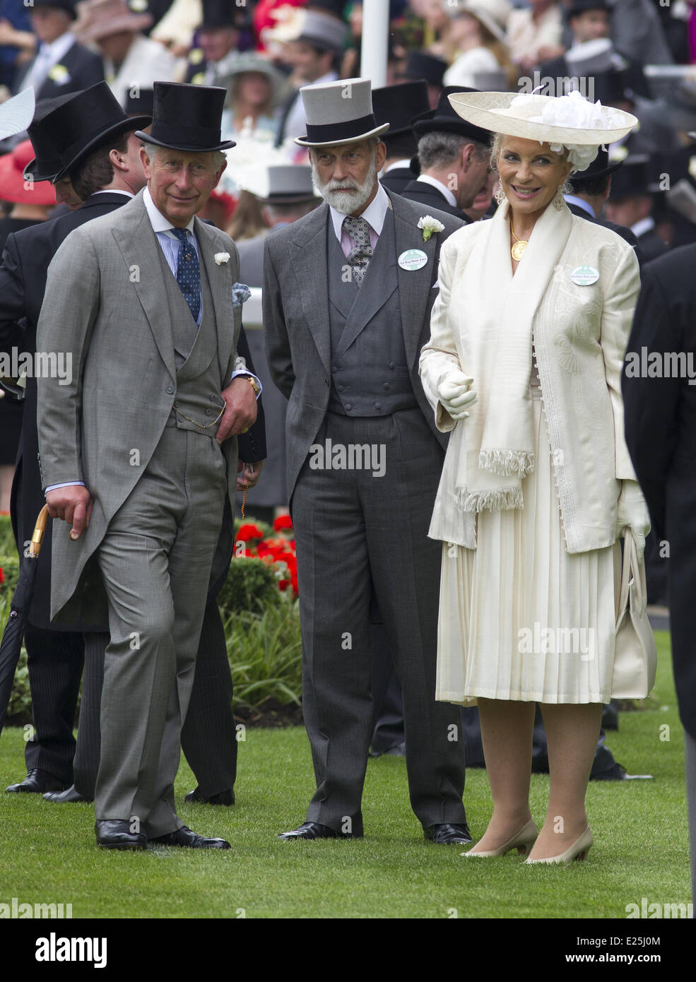 The prince of wales at royal ascot hi-res stock photography and images ...