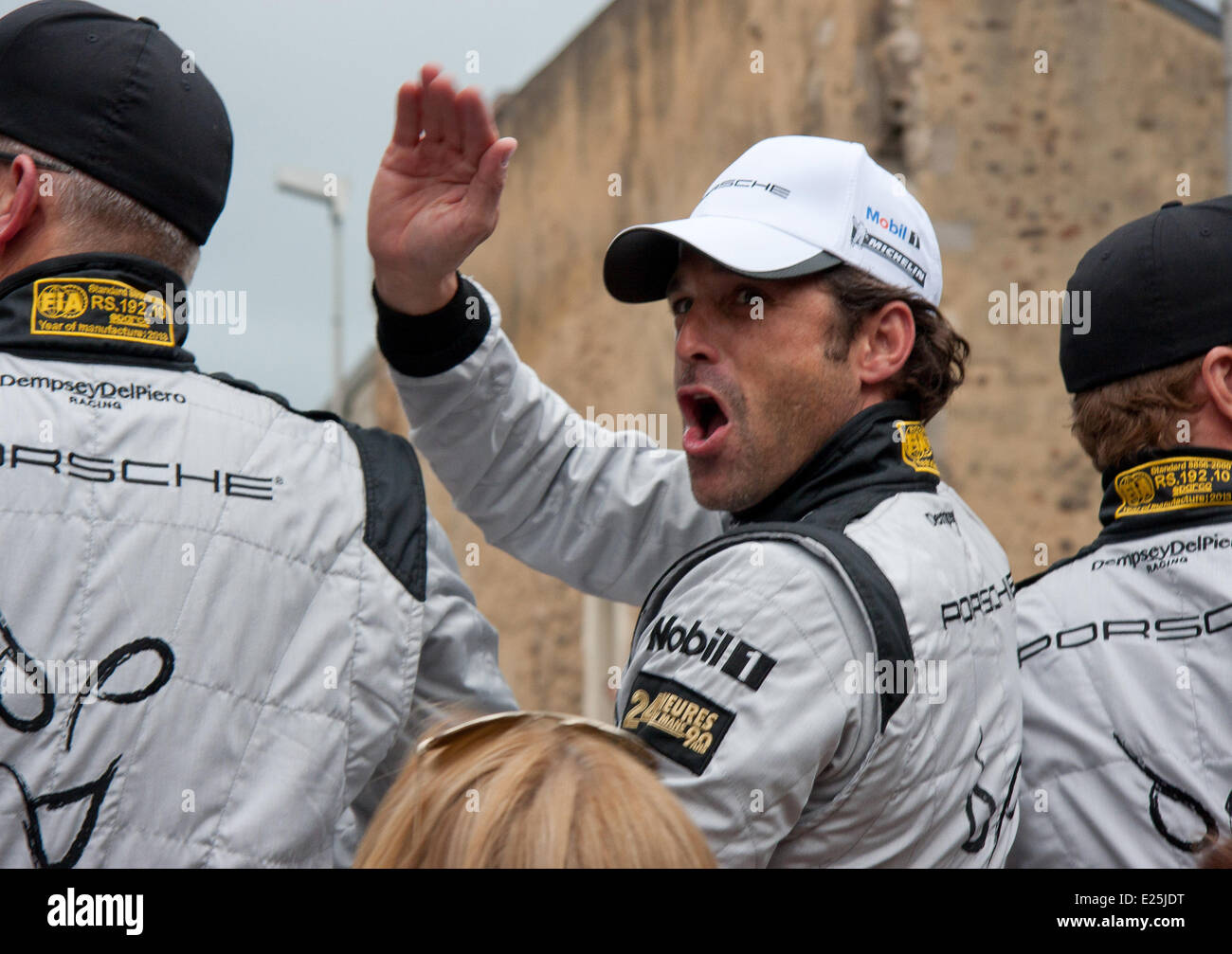 Hollywood actor and motor racing enthusiast Patrick Dempsey attends the ...