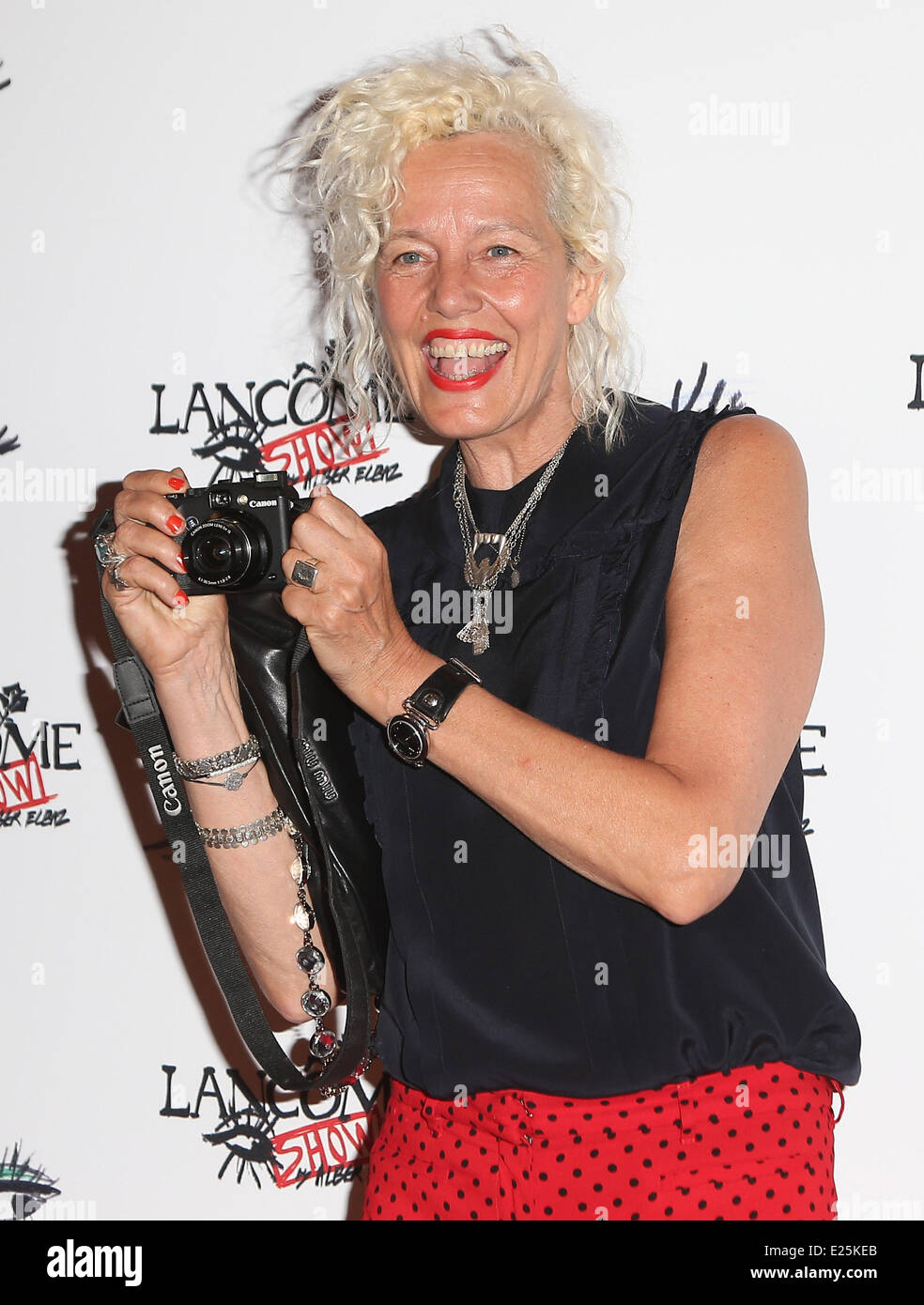 Celebrities attend the Lancome Show by Alber Elbaz Party at Le Trianon ...