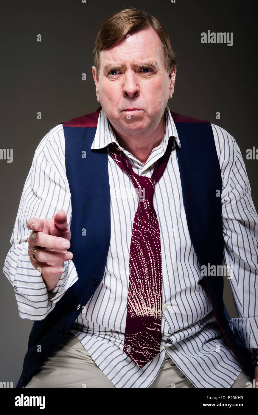 Studio portraits of English actor Timothy Spall OBE from a privately ...