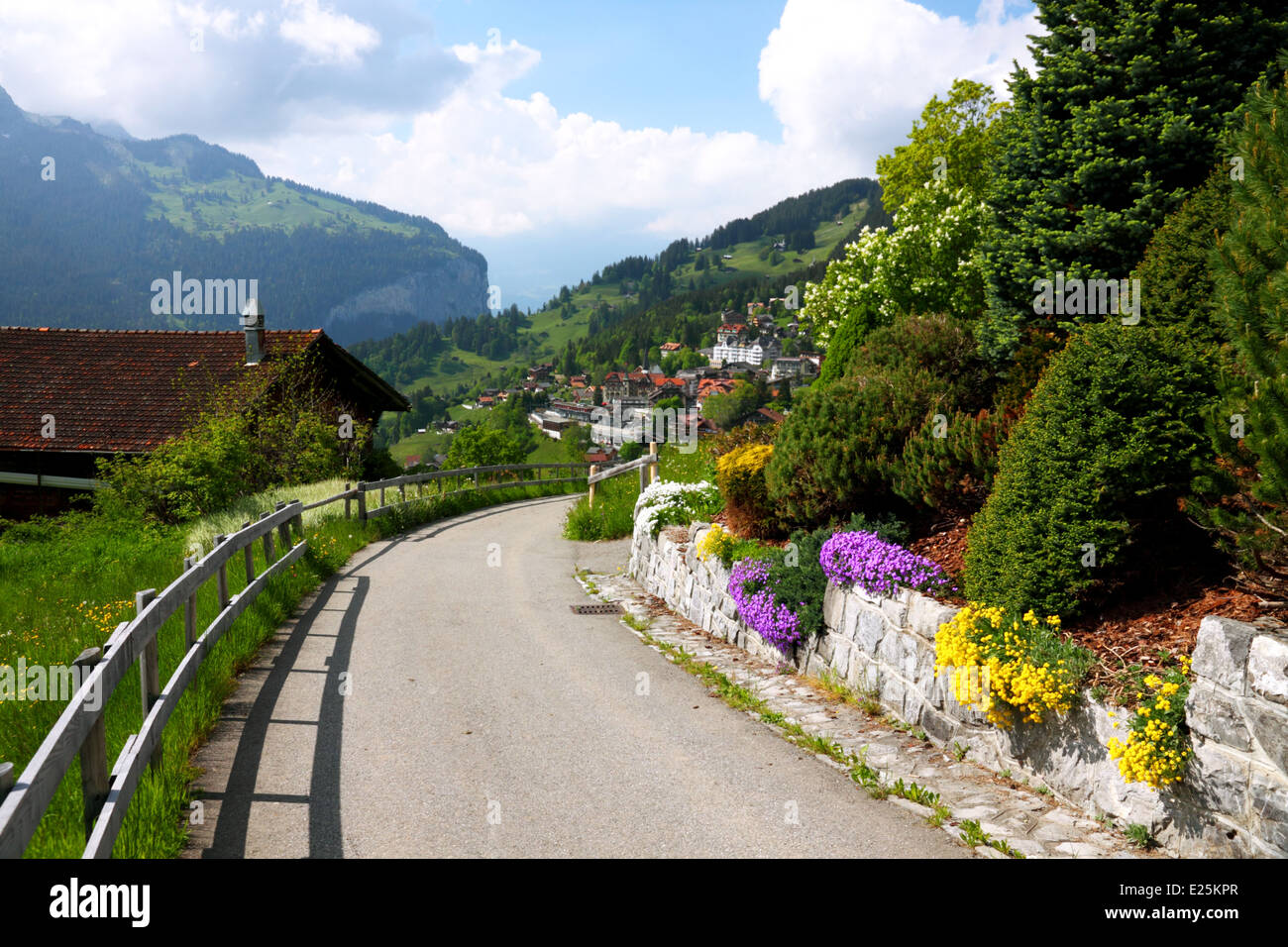 Steep sided valley hi-res stock photography and images - Alamy