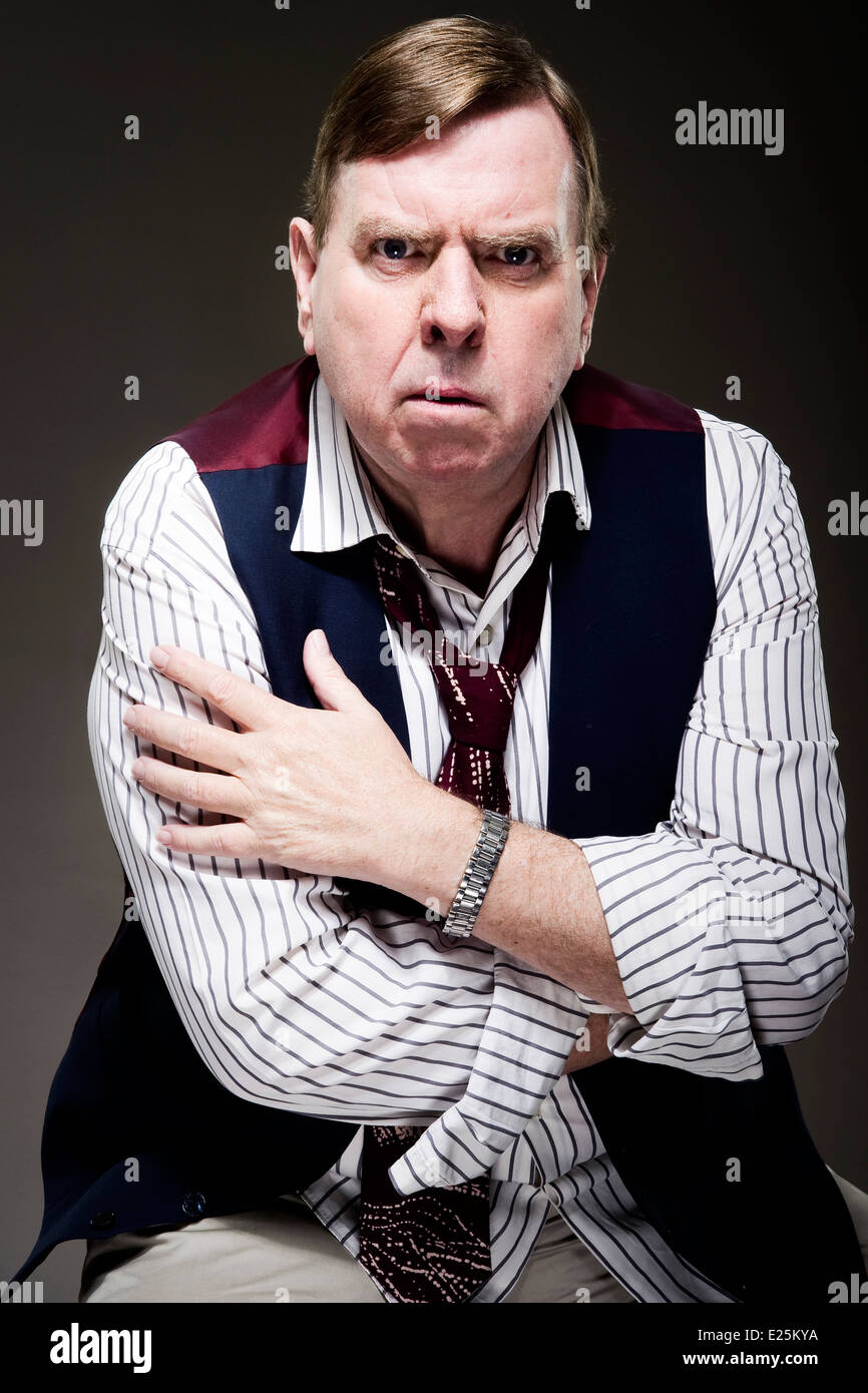 Studio portraits of English actor Timothy Spall OBE from a privately ...