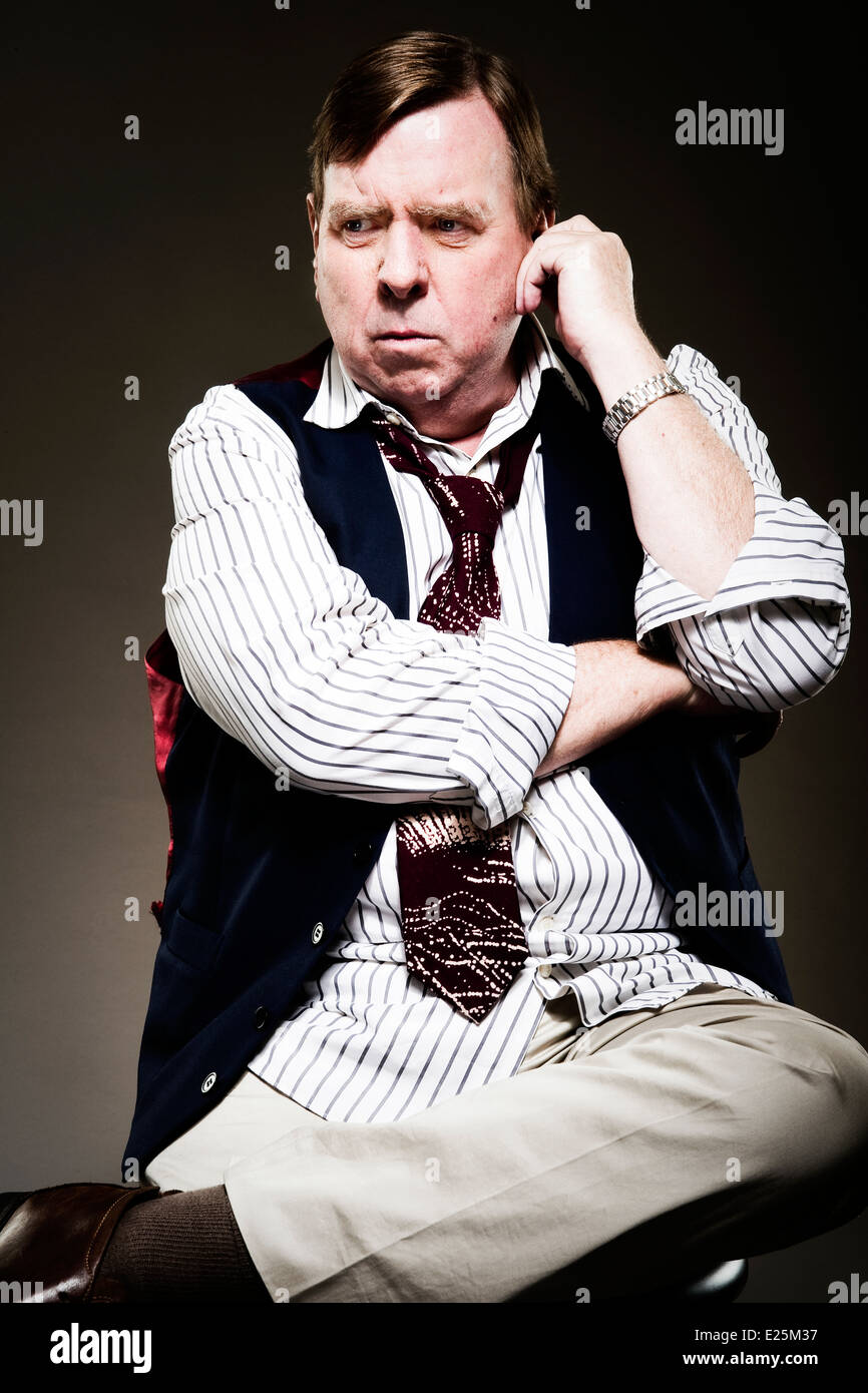 Studio portraits of English actor Timothy Spall OBE from a privately ...