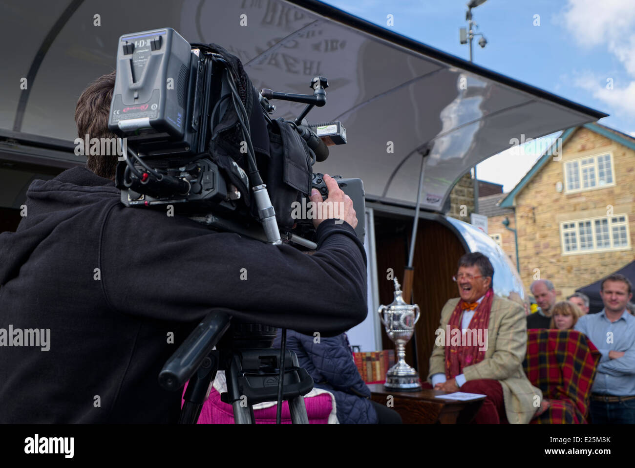 Tim Wonnacott and the Antiques road trip in Bakewell Derbyshire England ...