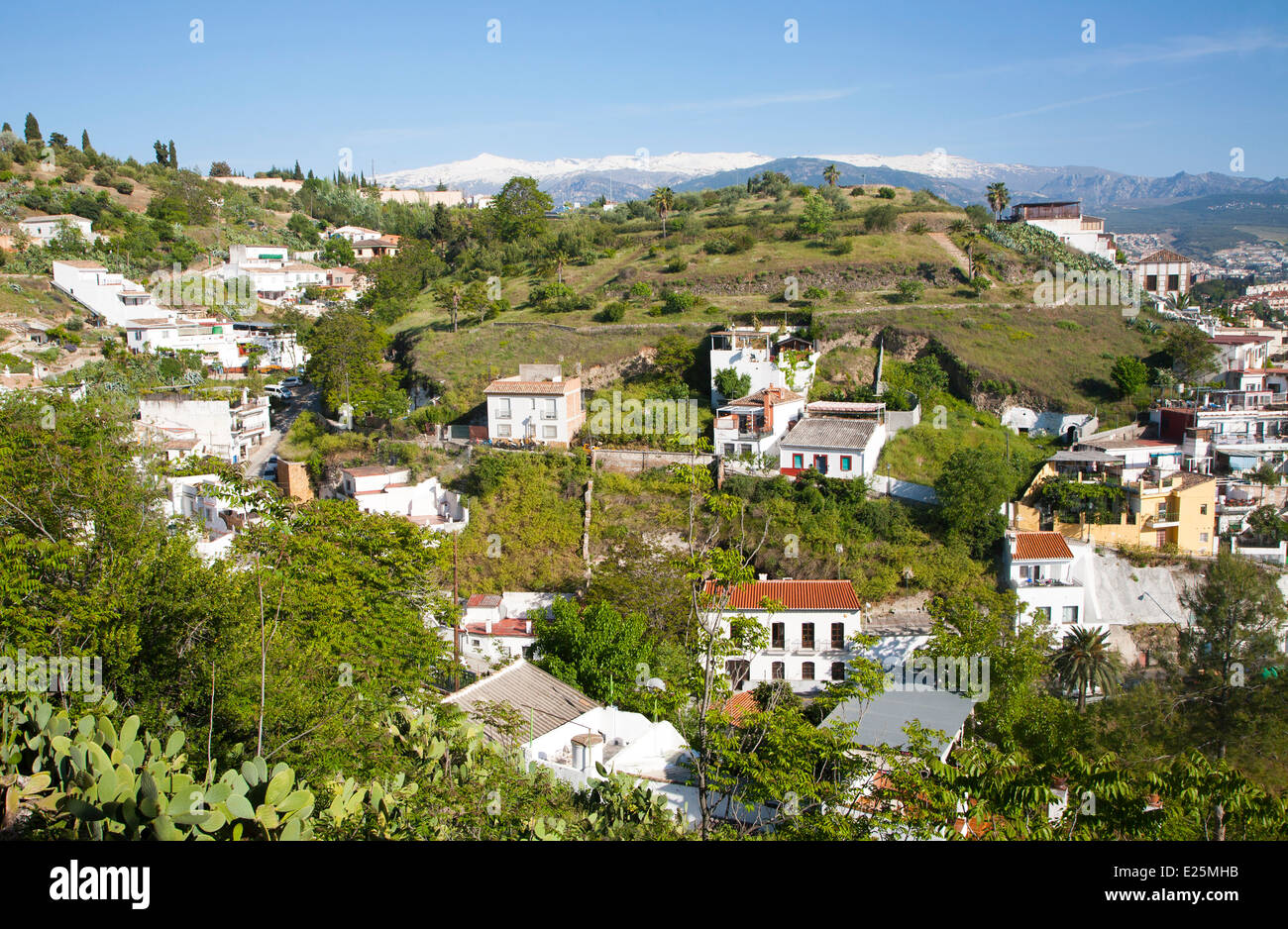 Residential suburban housing area in Granada, Spain Stock Photo - Alamy