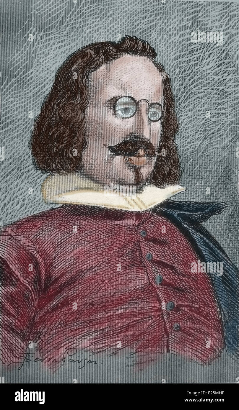 Francisco de Quevedo (1580-1645). Spanish writer. Baroque Era. Spanish ...
