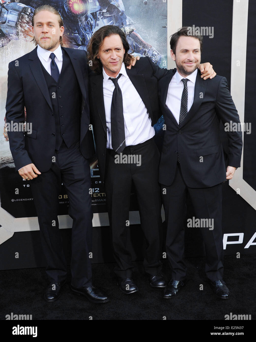 Los Angeles premiere of 'Pacific Rim' held at the Dolby Theatre - Arrivals Featuring: CHARLIE ...