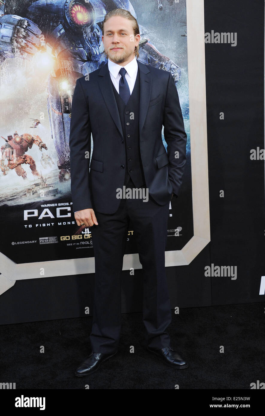 Los Angeles premiere of 'Pacific Rim' held at the Dolby Theatre - Arrivals Featuring: CHARLIE ...