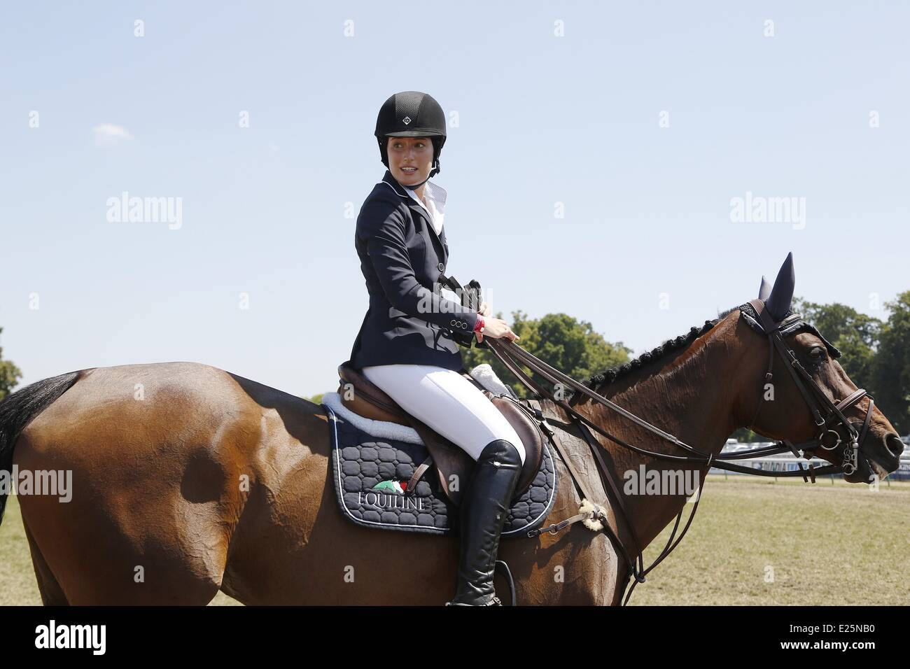 'Longines Global Champions Tour of Chantilly 2013' Featuring: Jessica ...