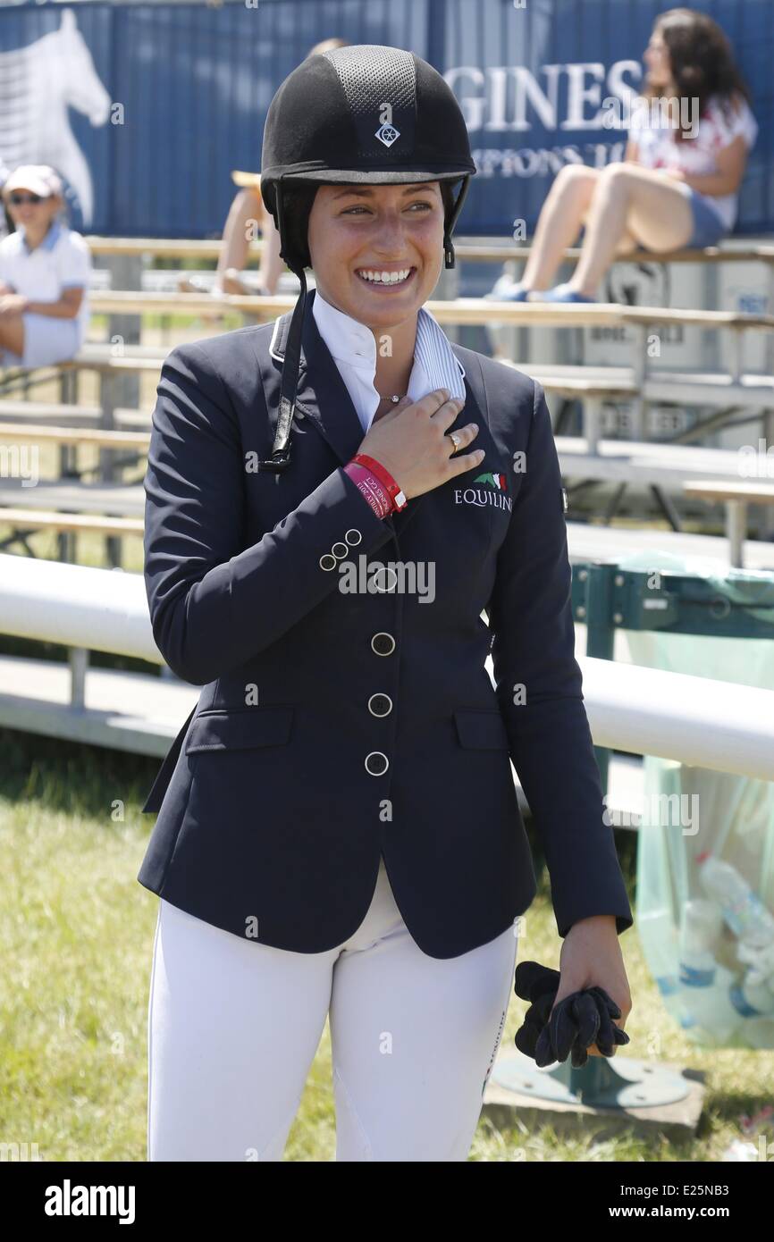 'Longines Global Champions Tour of Chantilly 2013' Featuring: Jessica ...