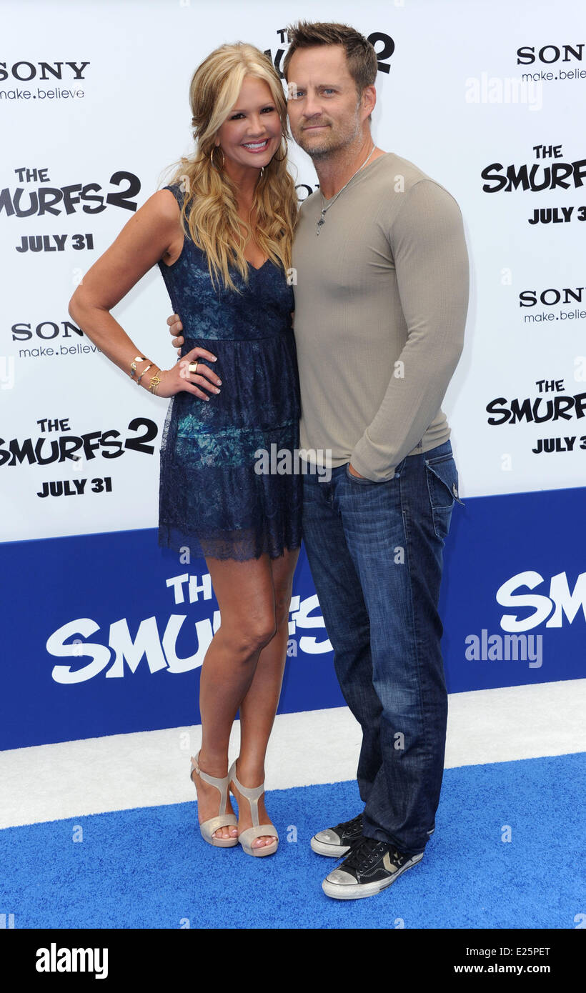 LA Premiere of The Smurfs 2 held at The Regency Village Theatre in ...