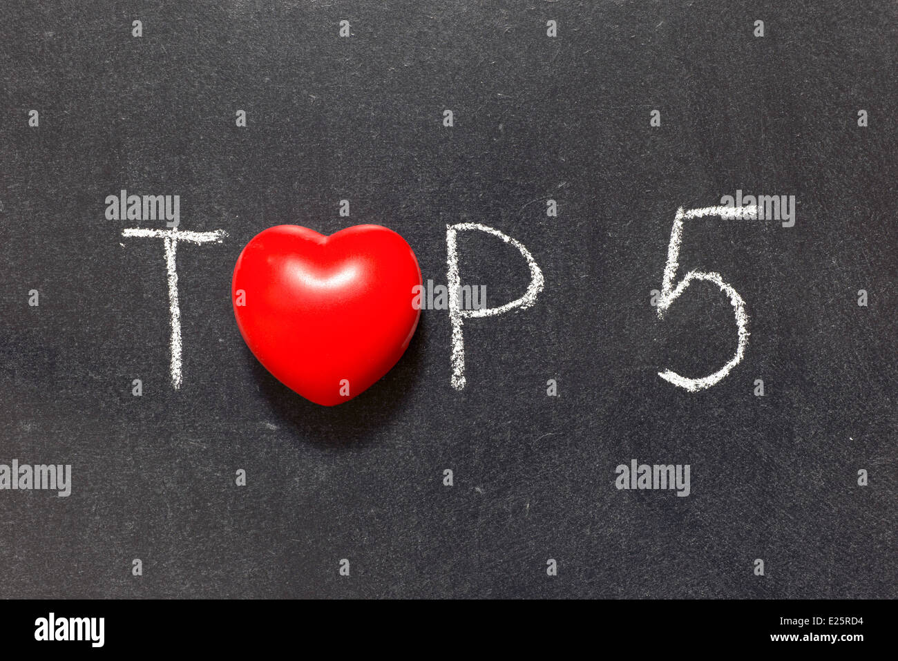 Top 5 number hi-res stock photography and images - Alamy